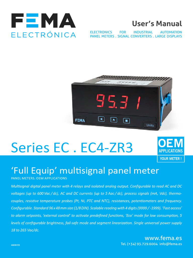 4608 EC4-ZR3 Manual en | PDF