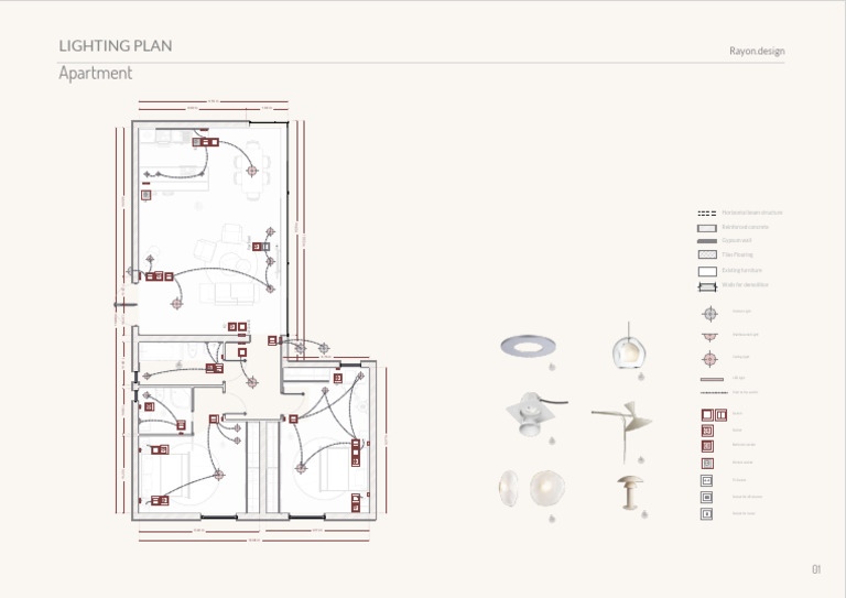 Interior Presentation Template Floorplan | PDF