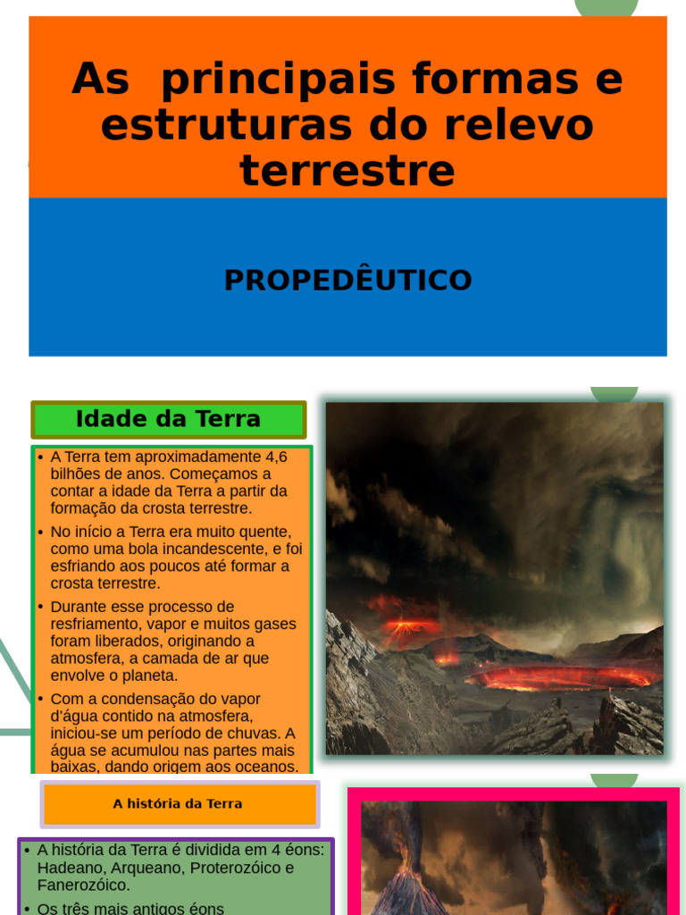 1 - As Principais Formas e Estruturas Do Relevo Terrestre | PDF