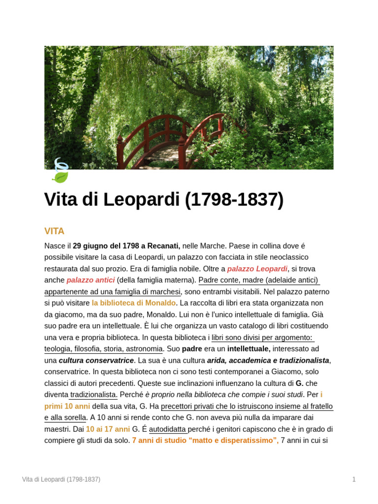 Leopardi? | PDF