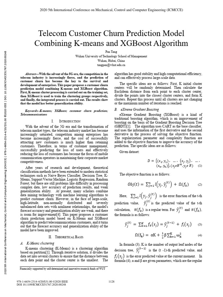 CNPN Model Using Kmeans and Xgboost | PDF
