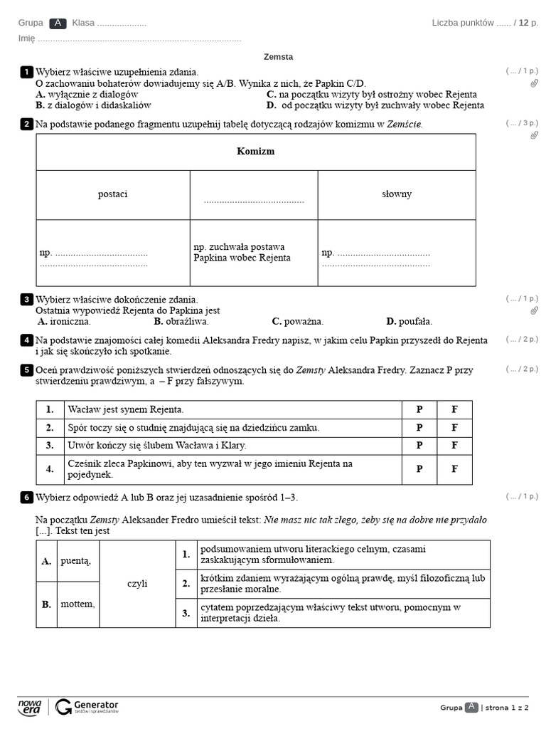 Zemsta_Test_z_widoczna_punktacja-1ccc | PDF