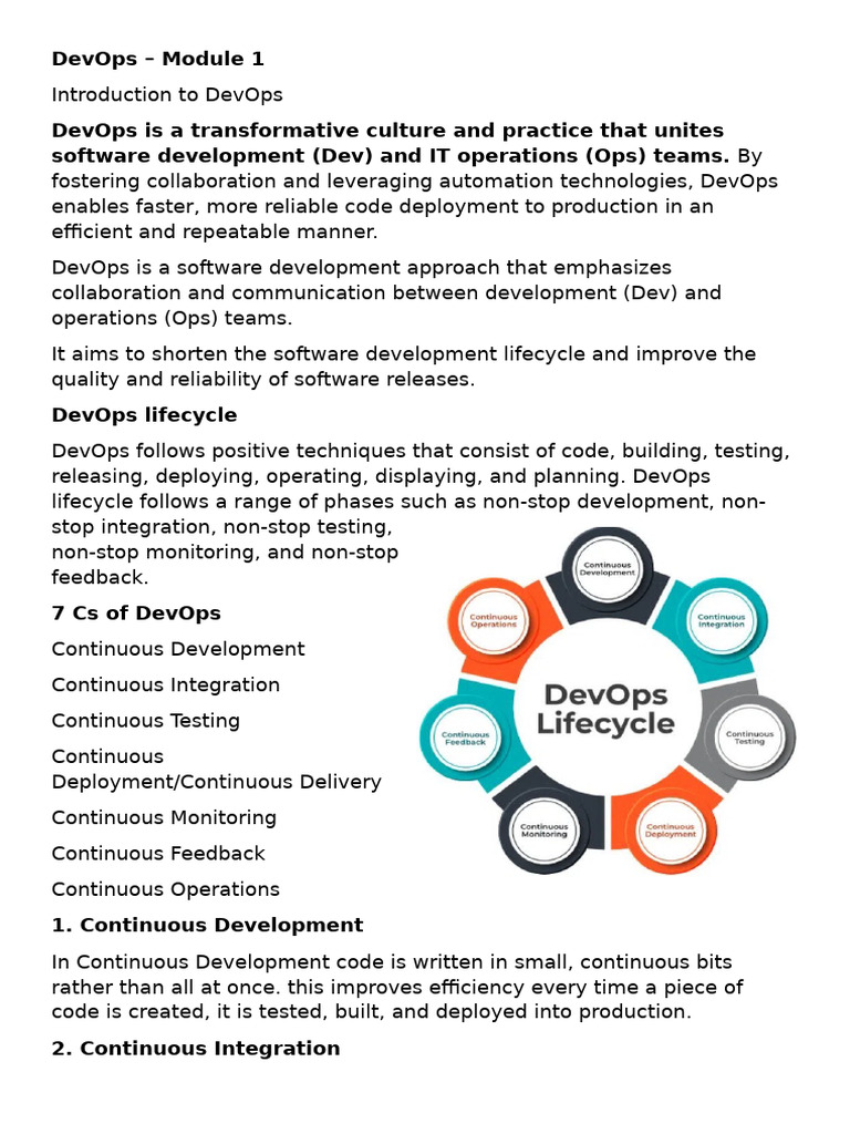 DevOps Introduction | PDF