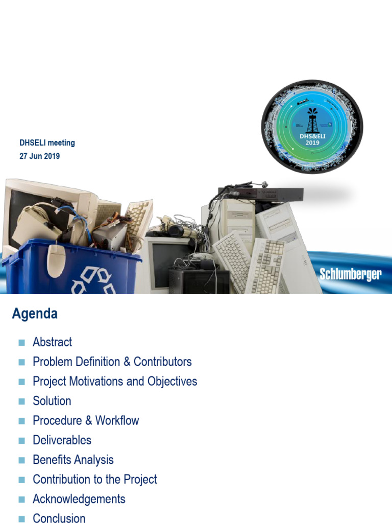Electronic Waste Minimization Project | PDF