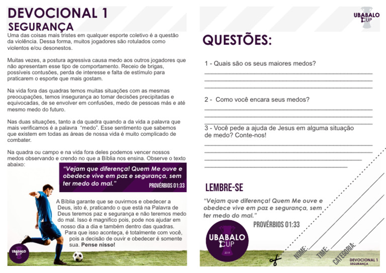 Devocional 1 - 2024 | PDF