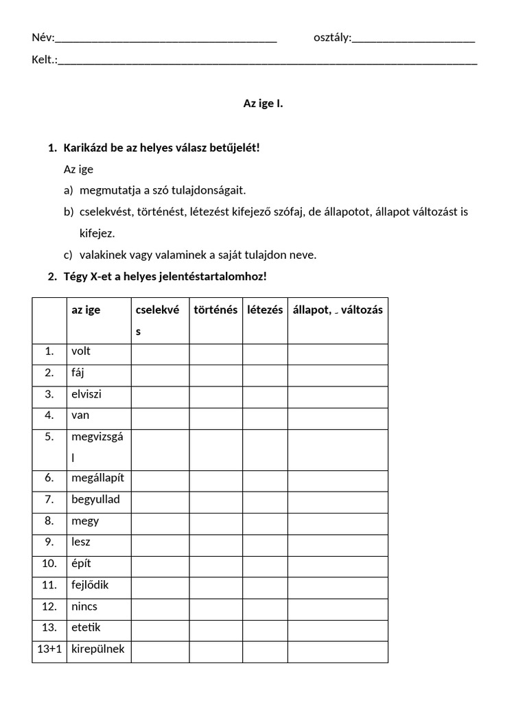 Ige Feladatlap2 | PDF