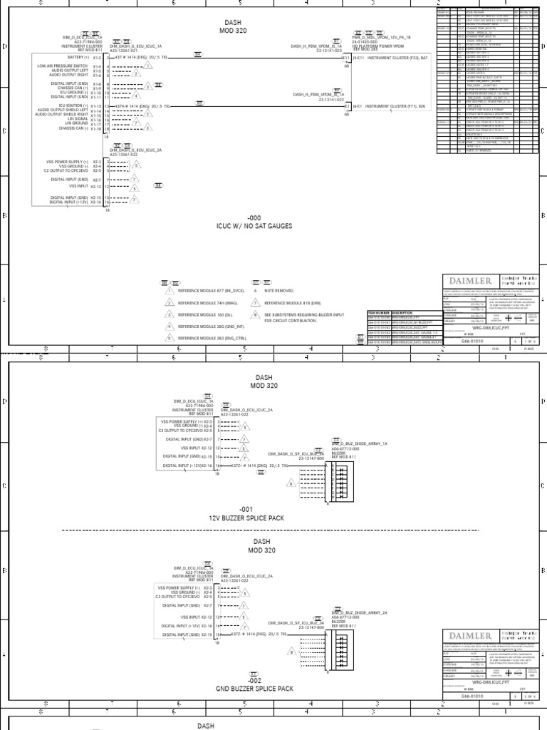P4 Cascadia Manual Trans ICUC Pinout | PDF