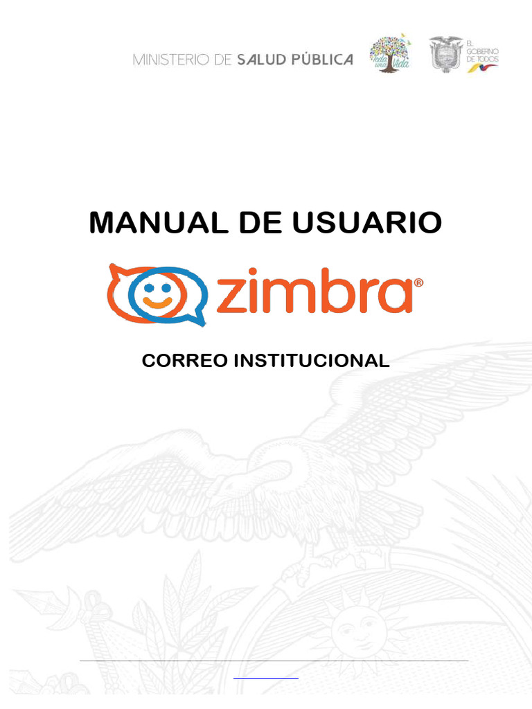 Manual de Usuario Zimbra-1 | PDF | Software | Negocios