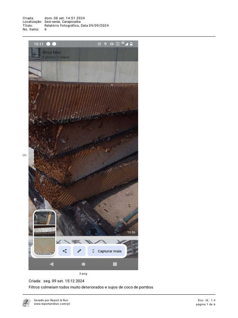 Relatório Fotográfic - 1x1s | PDF