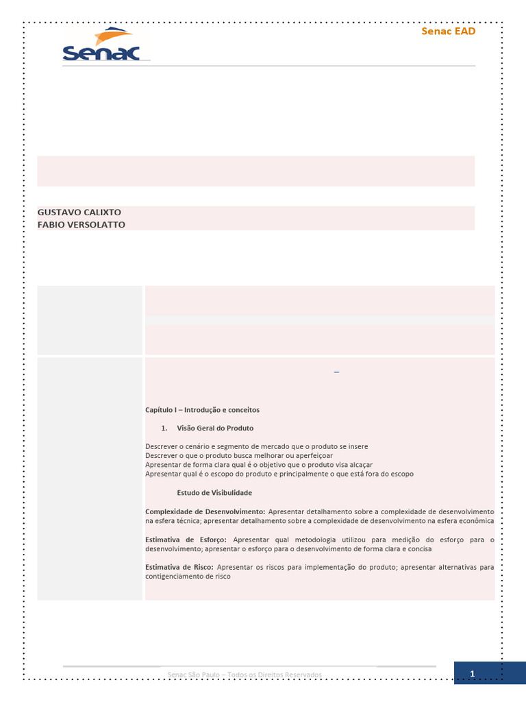 Proposta PI-I Cursos TI - 1 Entrega - 2024 | PDF