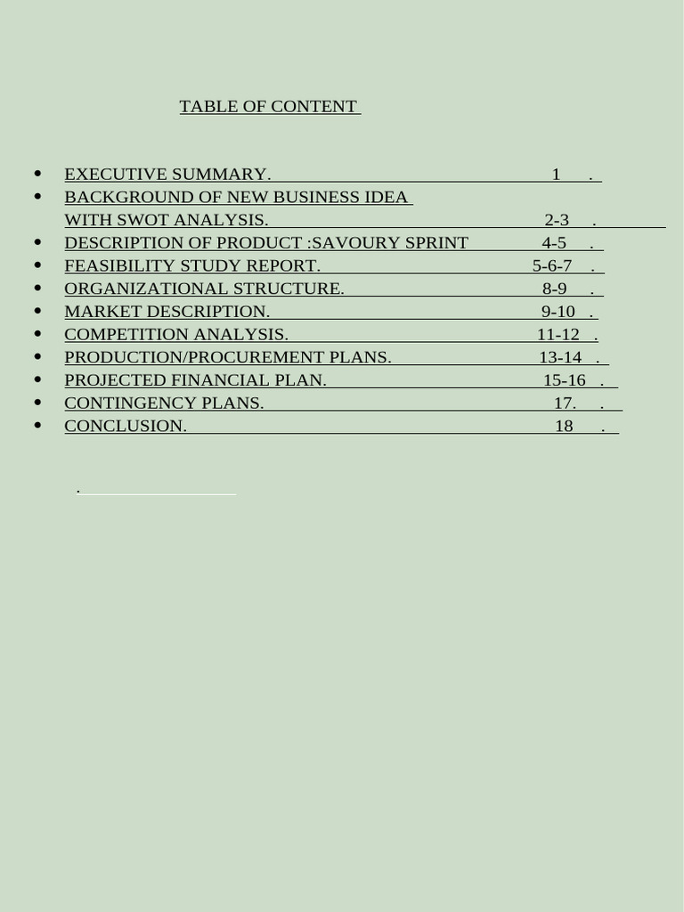Table of Content | PDF