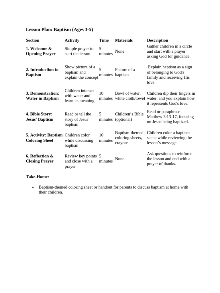 Lesson Plan For Class A1&A2 Week 7&8 | PDF