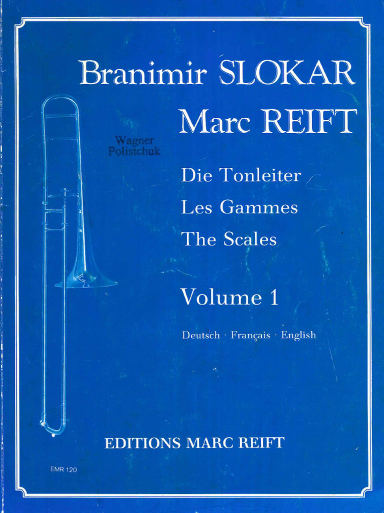 Branimir Slokar Marc Reift - The Scales - Vol1 | PDF