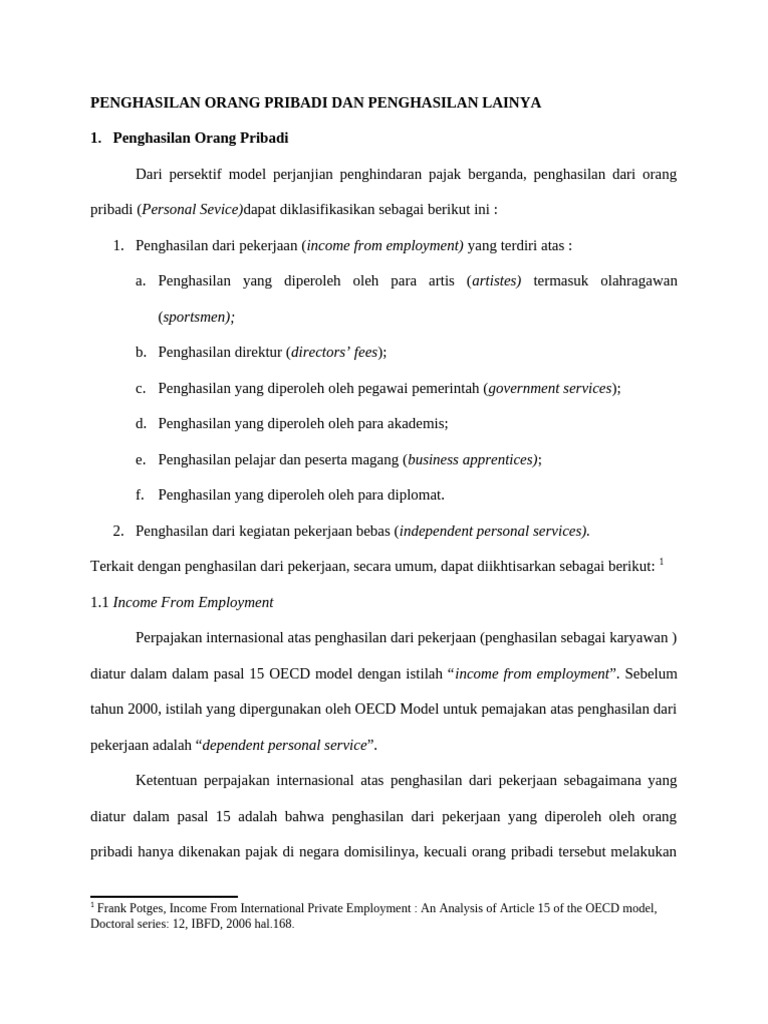 PJK INTER KEL 6 Word | PDF