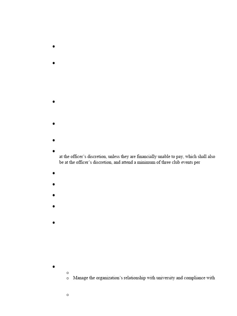 GMU APP Constitution | PDF