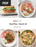 Food Consistency Guidelines | PDF | Salad | Breads