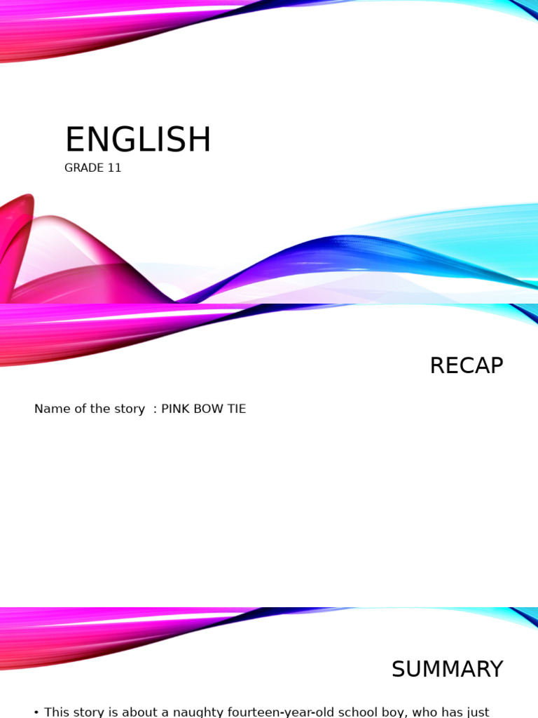 English Slides | PDF