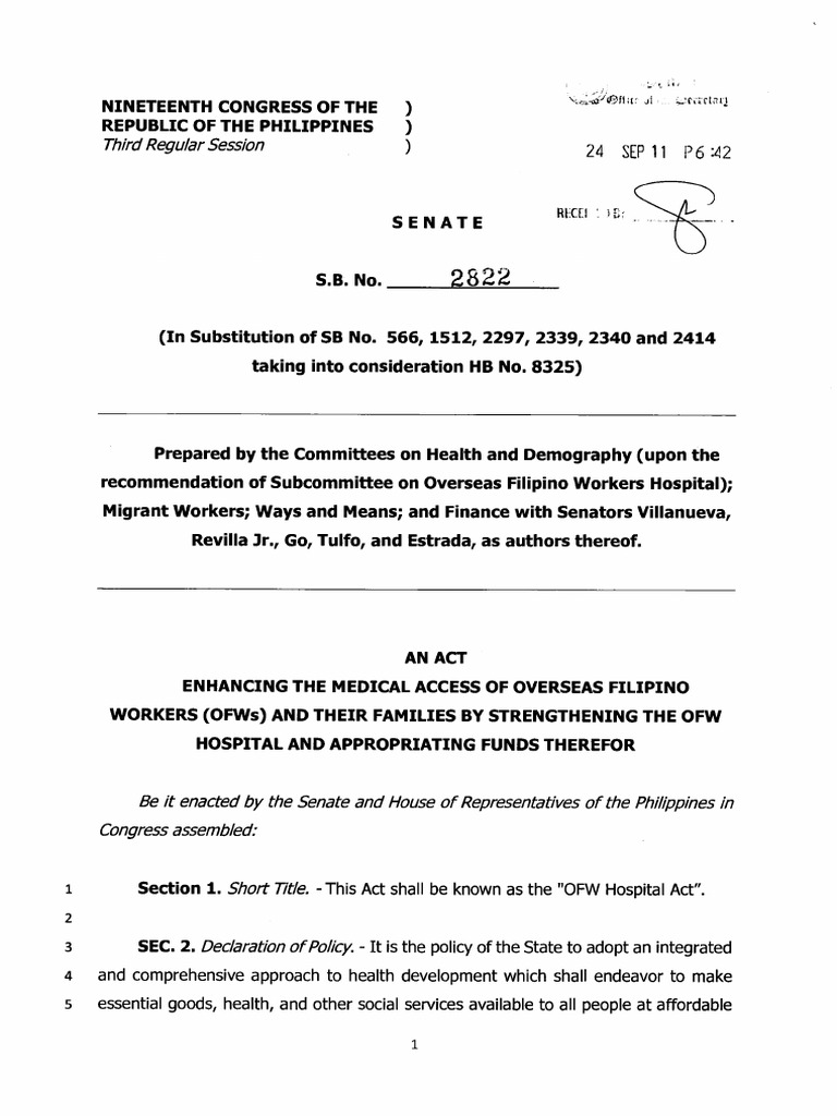 Third Regular Session) : RL - CLI I ( | PDF