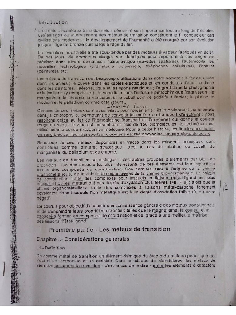 Chimie Inorganique Approfondie | PDF