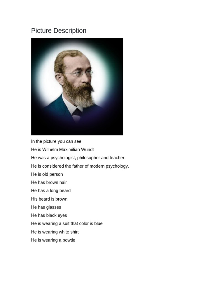 Picture Description | PDF