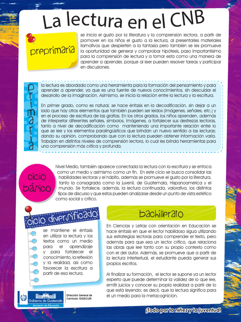 Lectura en el CNB | PDF