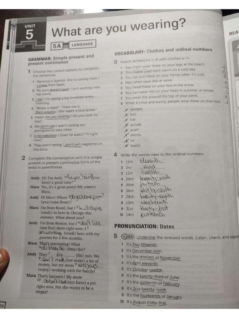 Personal Best A2 Workbook A2.5 | PDF