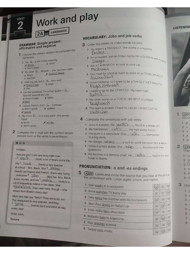 Personal Best Workbook A2.2 | PDF