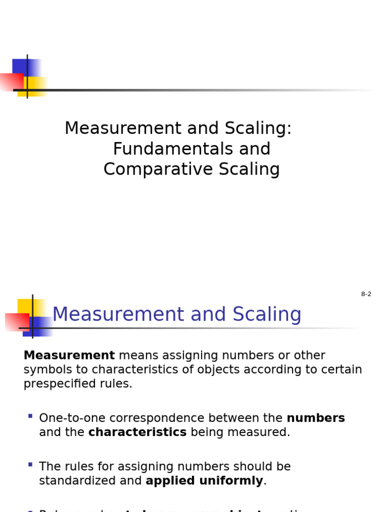 Scaling | PDF