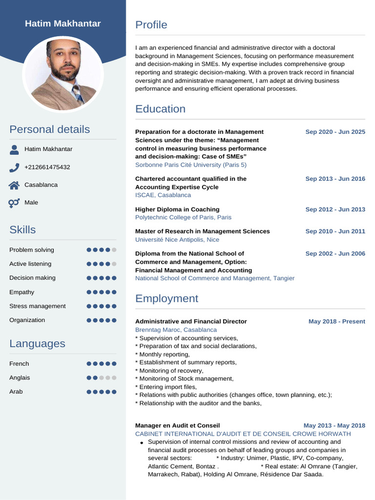 CV Makhantar Hatim | PDF