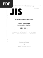 Jis K6301 - 1995 | PDF