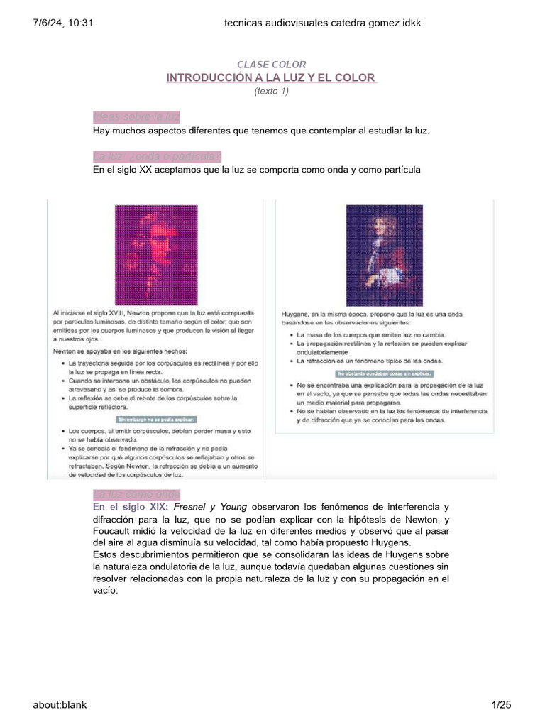 Tecnicas Audiovisuales Catedra Gomez Idkk | PDF