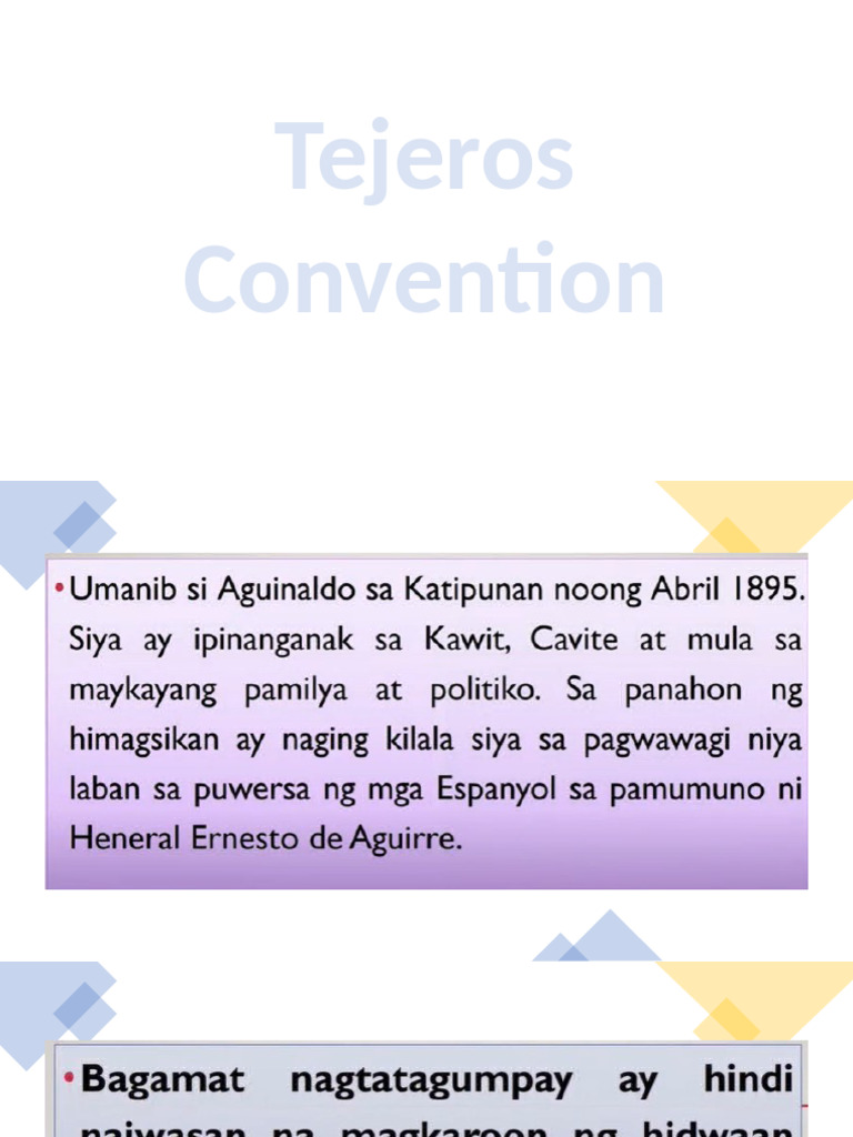 Ap-Tejeros Convention | PDF