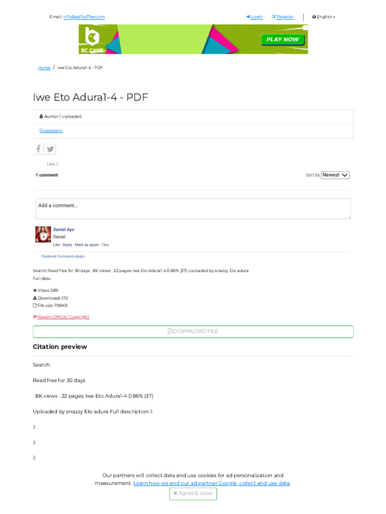 Iwe Eto Adura1-4 PDF | PDF