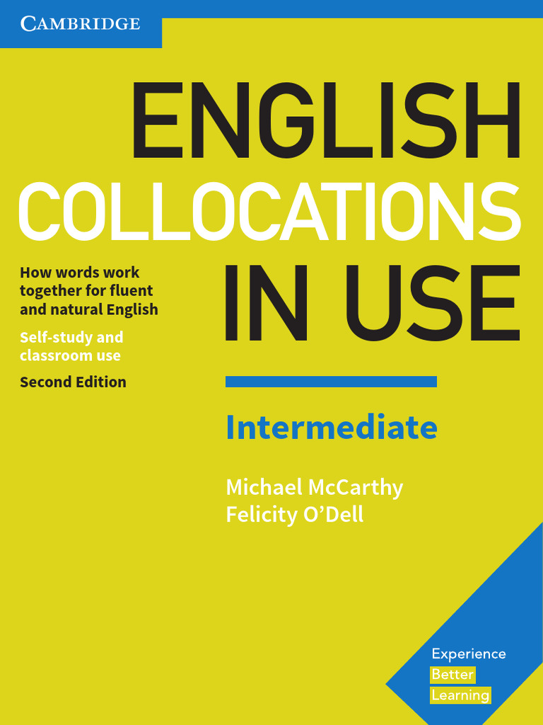 English Collocation in Use Intermediate 2017 Split | PDF