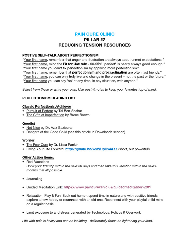 Reducing_Tension_Resource_Page_2 | PDF