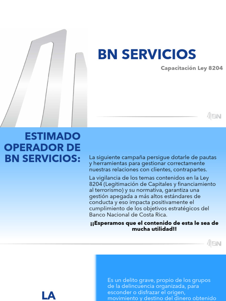 Capacitación BN Servicios | PDF