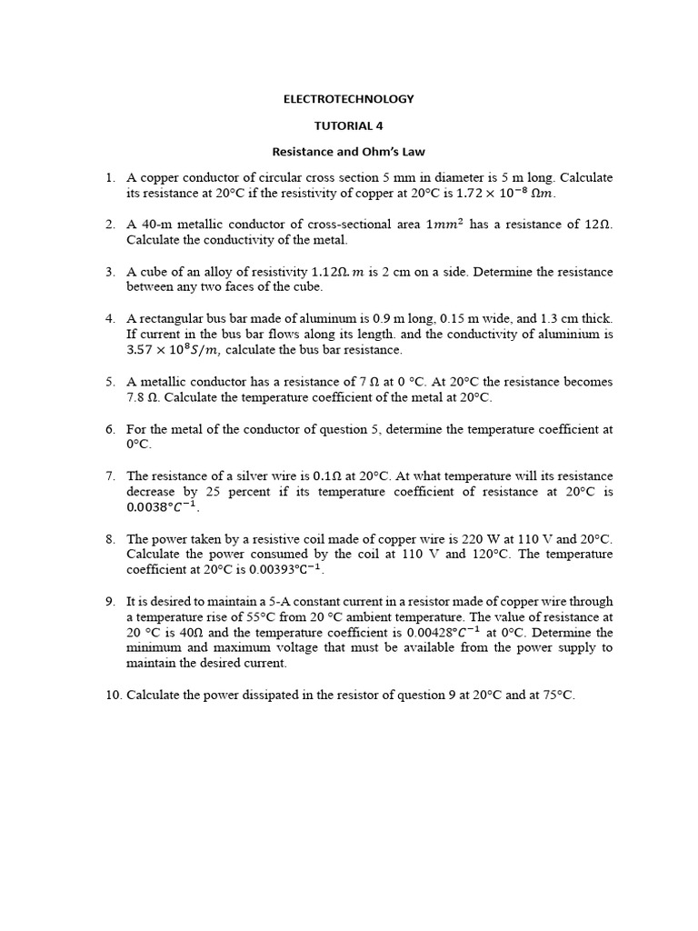 Tutorial 4 (1) | PDF