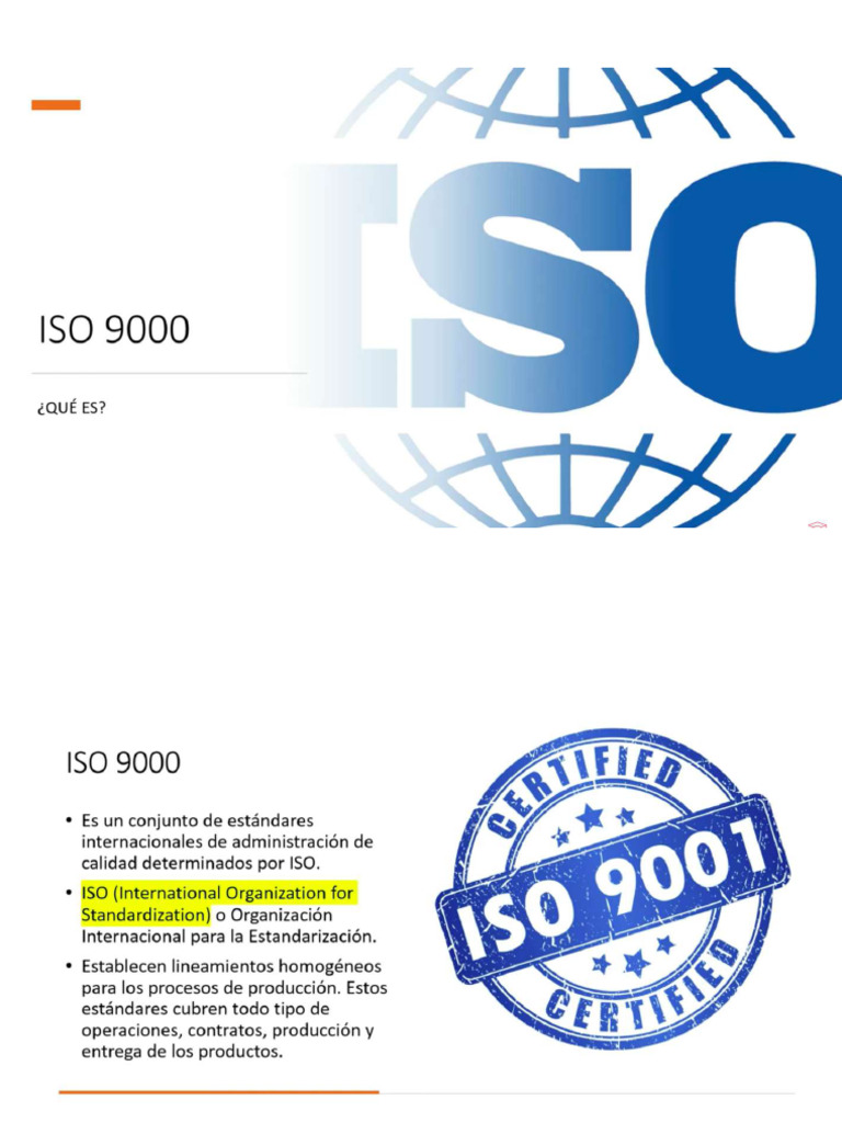 Introducción ISO 9000 | PDF