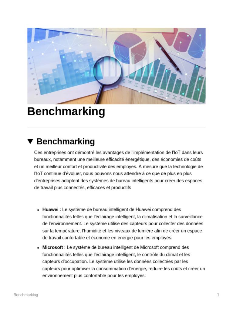Benchmarking Smart-Office | PDF
