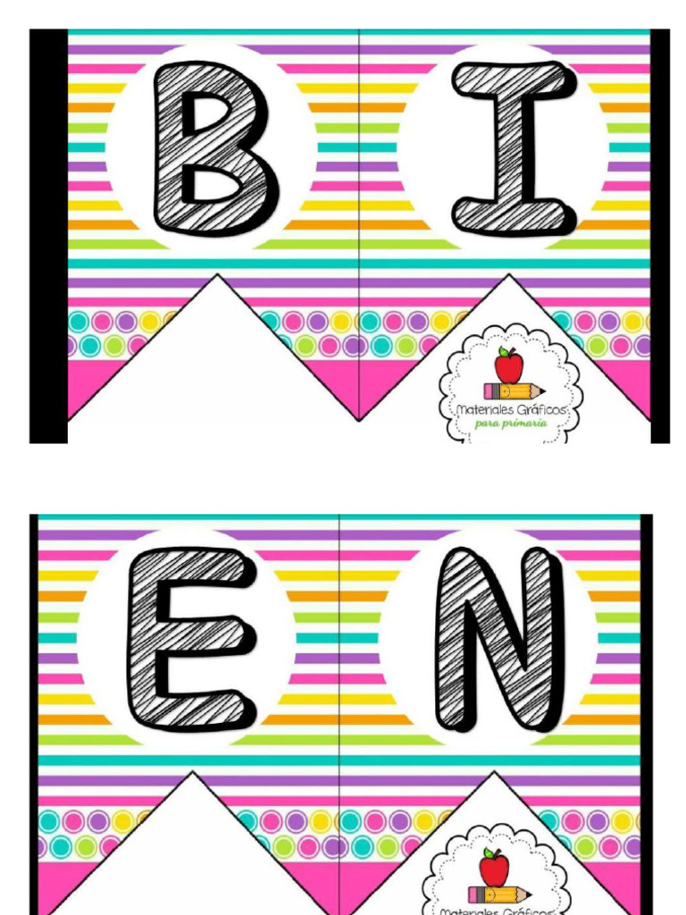 Banderines Bienvenidos | PDF