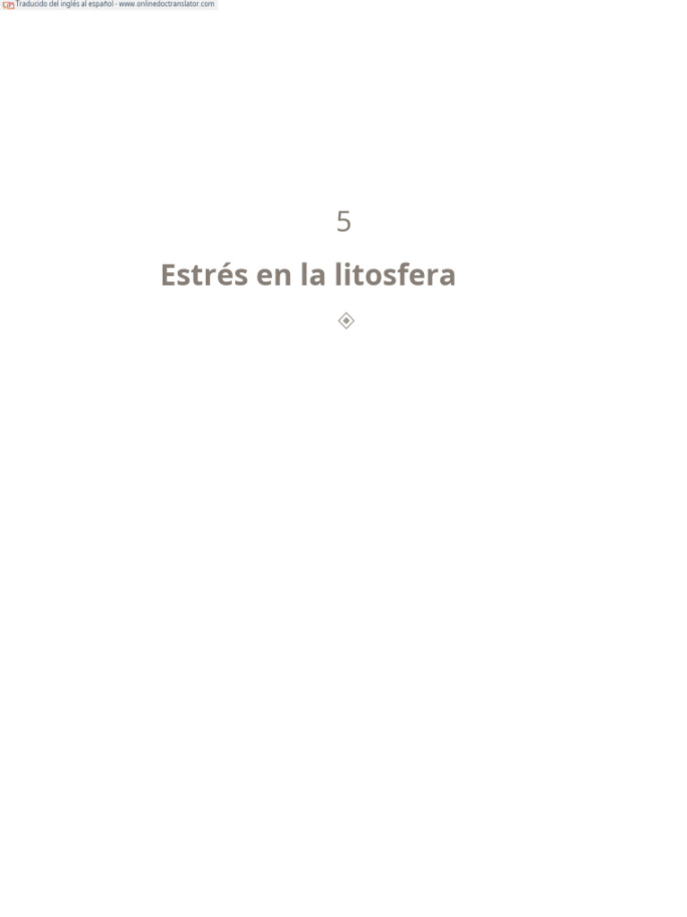 Geología Estructural - Fossen Cap 5 Español | PDF