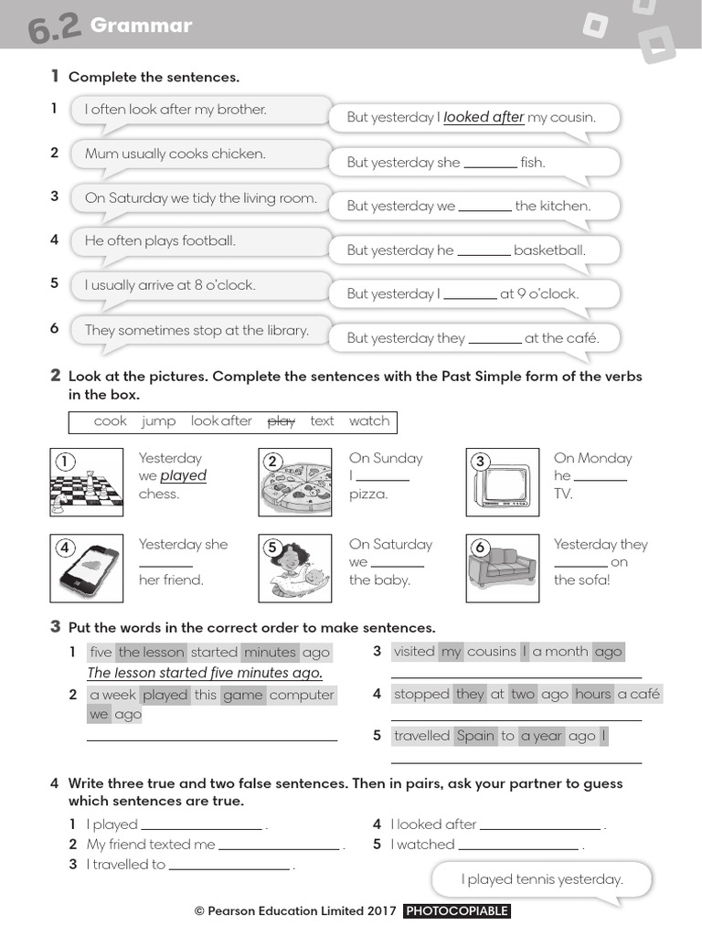 gg2 Unit6 Grammar2 | PDF