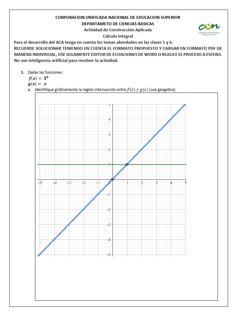 ACA 3 - Calculo Integral | PDF