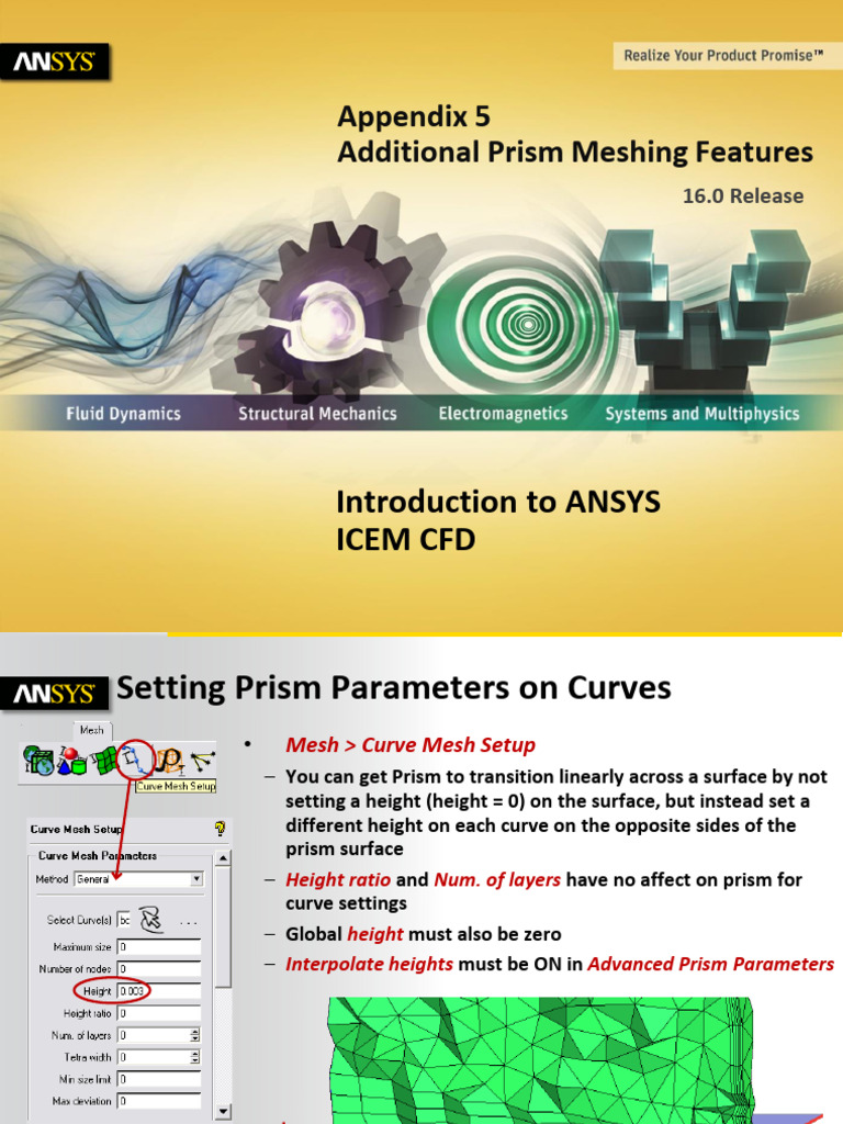 ICEM-Intro 16.0 App5 Prism | PDF