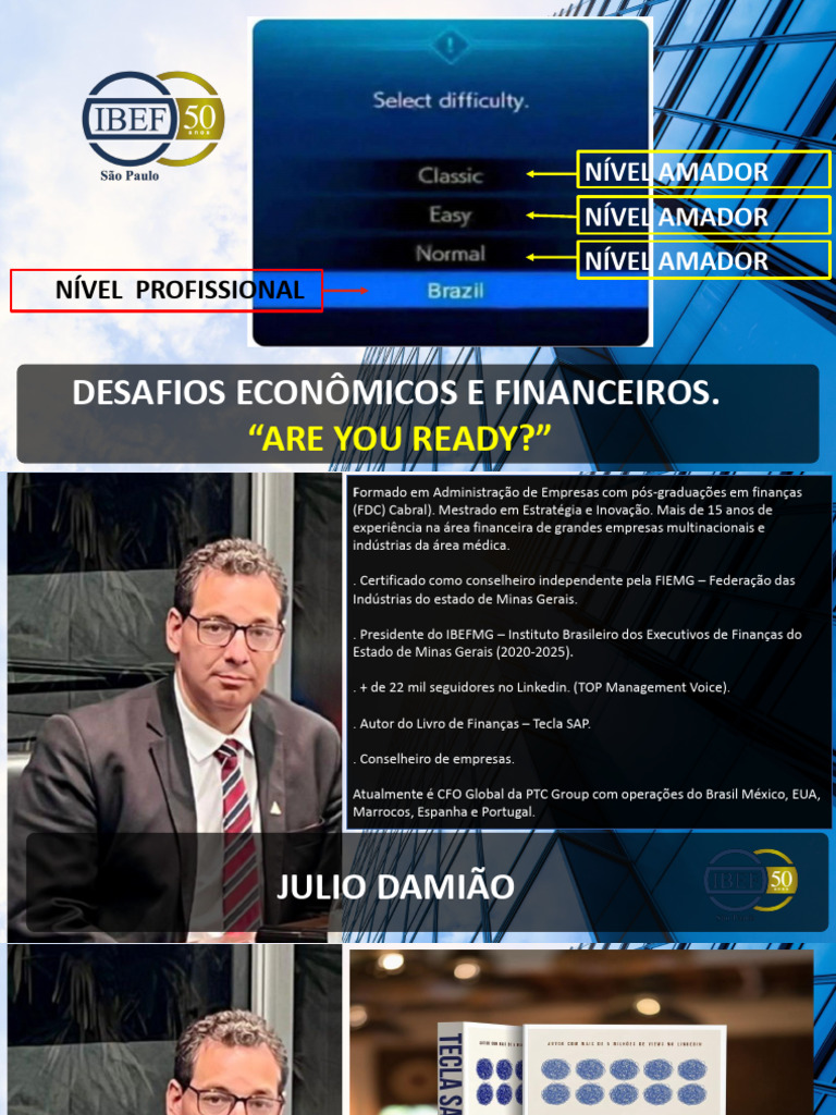 IBEF SP - DV - Julio Damião - Business | PDF