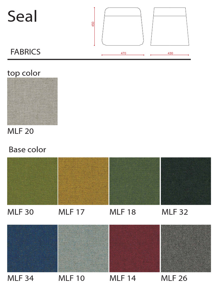 Colors-Fabrics-Seal | PDF
