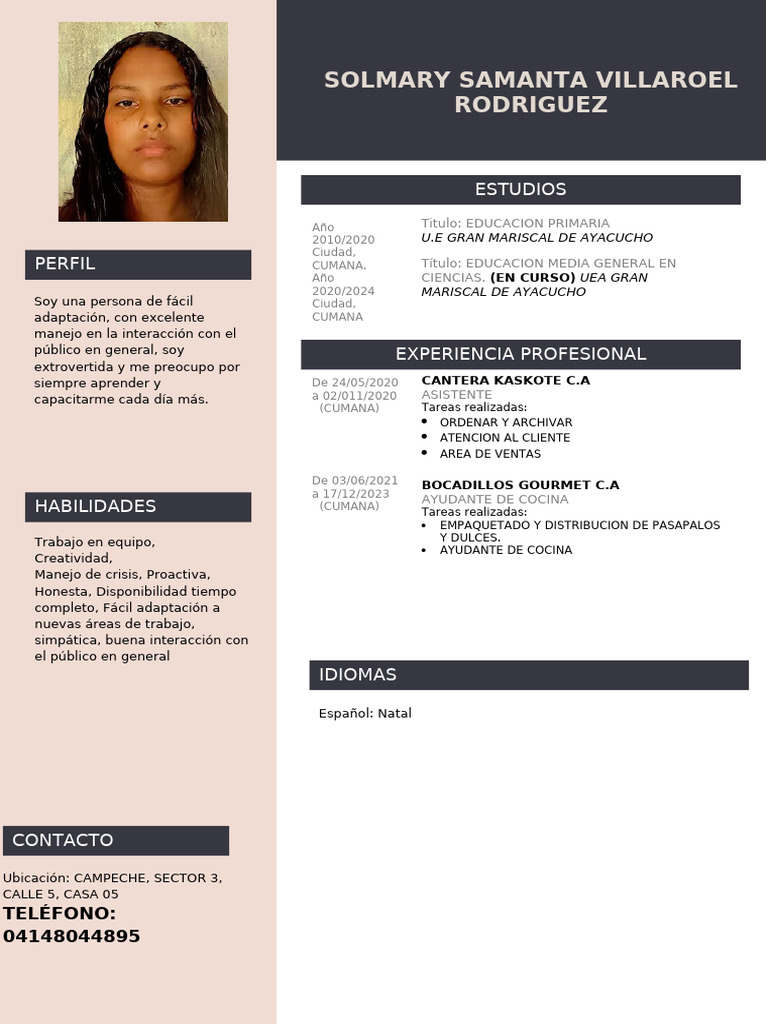 Maria Curriculo | PDF