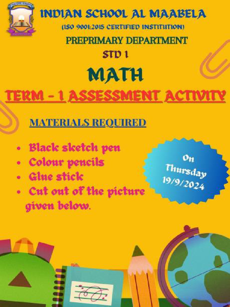 Math Activity Flyer | PDF