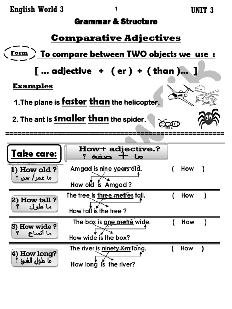 English World 3 Unit 3 Part 2 | PDF | Zoology