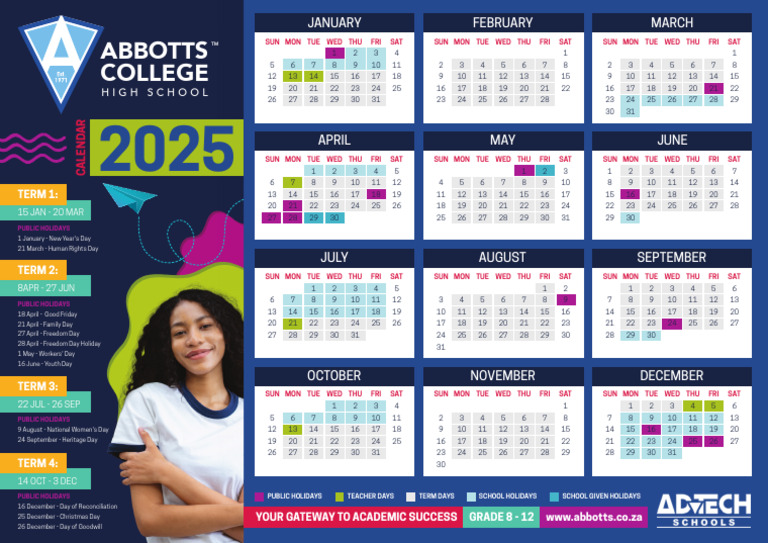 Abbotts Calendar 2025 | PDF